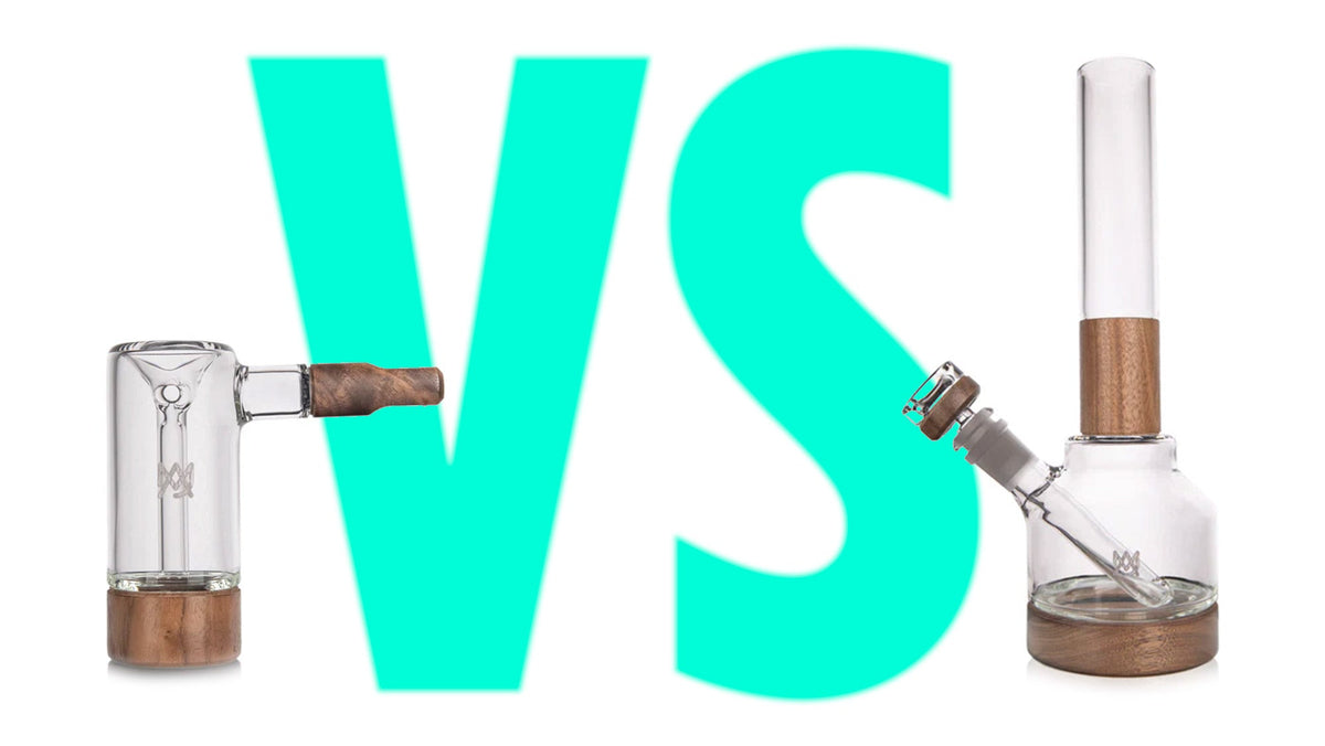 Bubbler Vs Bong – What’s the Real Difference - The Stash Shack