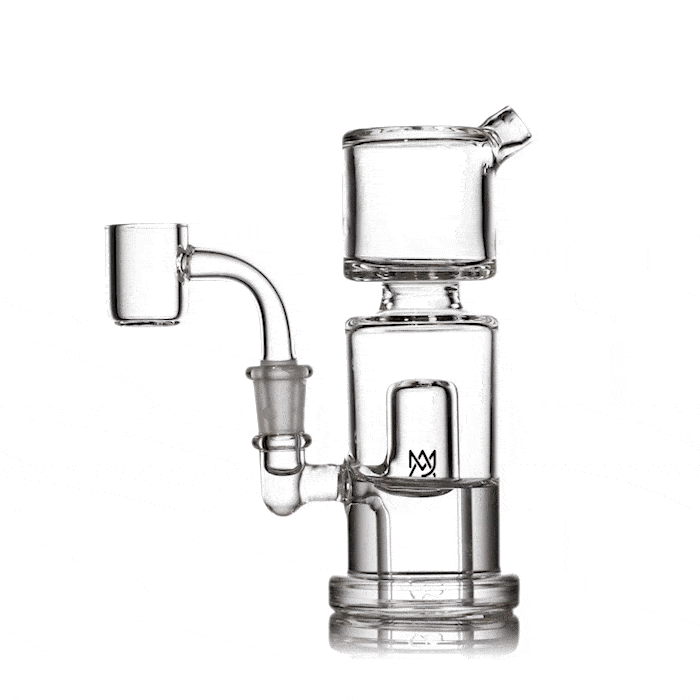 MJ Arsenal Column Mini Dab Rig | Compact 10mm Quartz Dab Rig – The ...