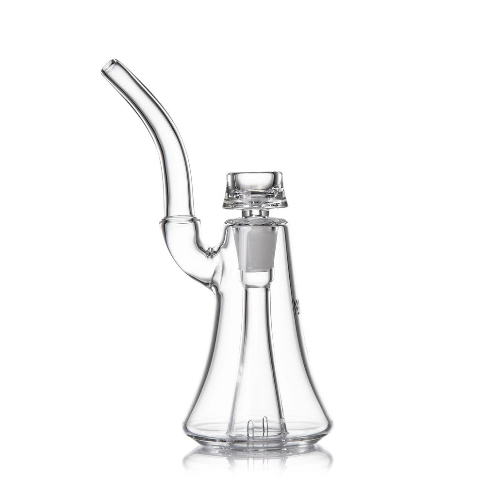 MJ Arsenal Lumina Bubbler | 14mm Glass Bubbler with 4-Slot Perc – The ...