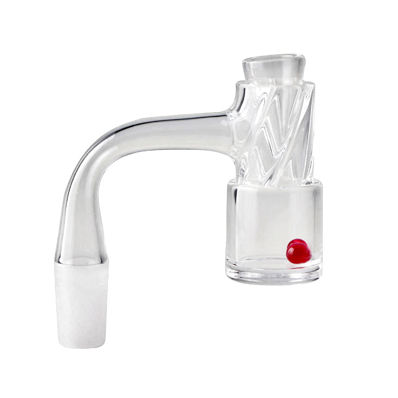 Full Weld Drip Swirl Quartz Bucket Banger – The Stash Shack