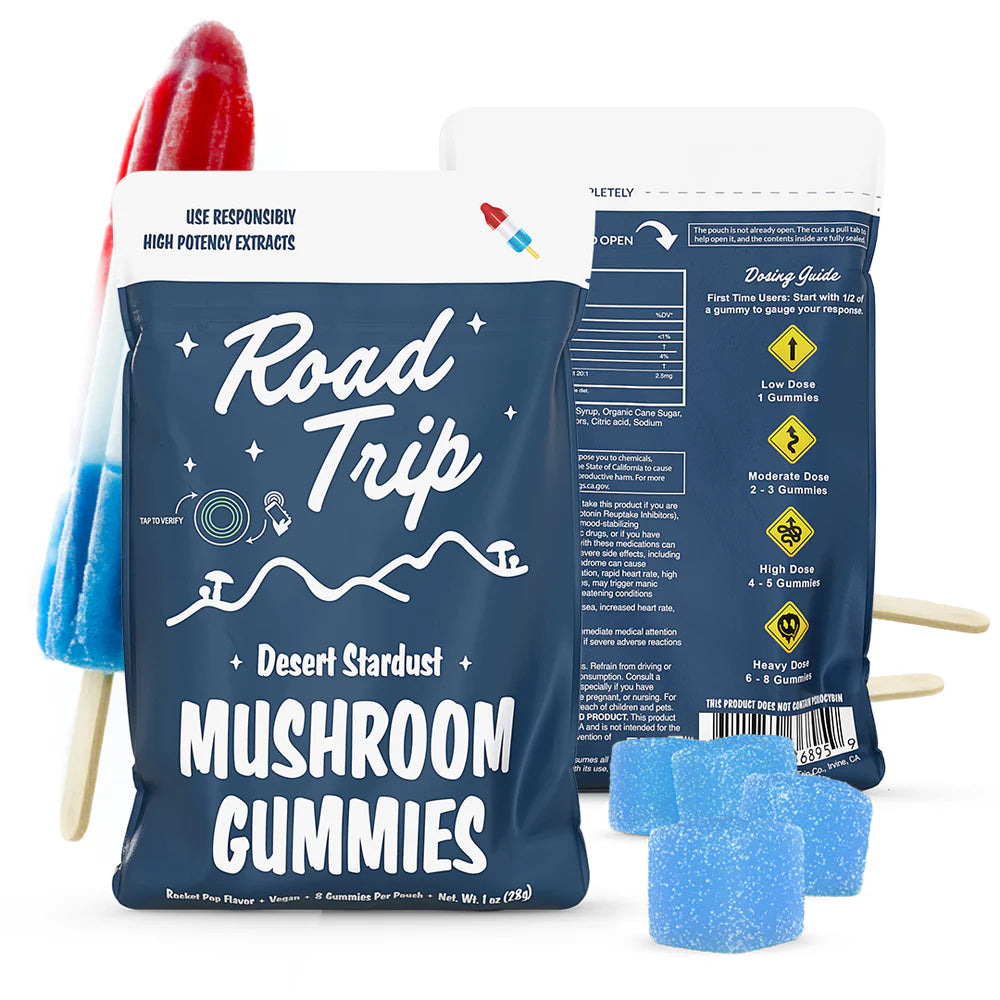 Road Trip Desert Stardust Mushroom Gummies - Rocket Pop – The Stash Shack