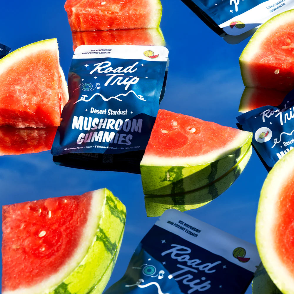 Road Trip Desert Stardust Mushroom Gummies - Watermelon – The Stash Shack