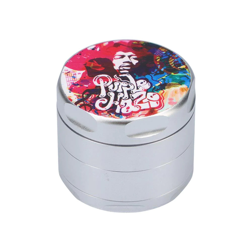 Rock Legends Jimi Rainbow Haze 55mm 4-Piece Grinder – The Stash Shack