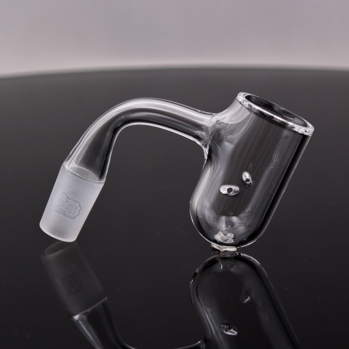 Full Weld Round Bottom Auto Spinner Quartz Banger – The Stash Shack