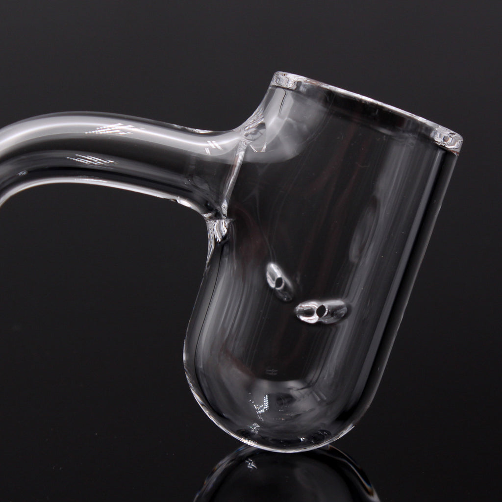 Full Weld Round Bottom Auto Spinner Quartz Banger – The Stash Shack