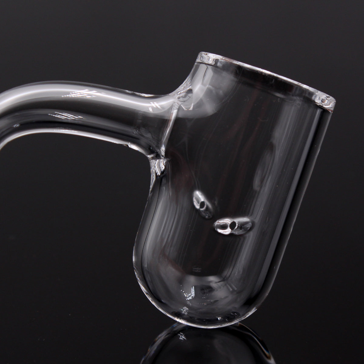 Full Weld Round Bottom Auto Spinner Quartz Banger – The Stash Shack