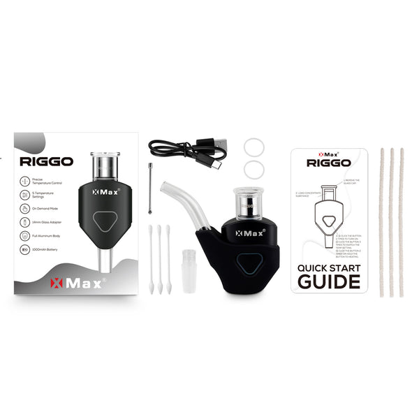 XMAX RIGGO Dual Use Enail & Pipe Portable Vaporizer – The Stash Shack