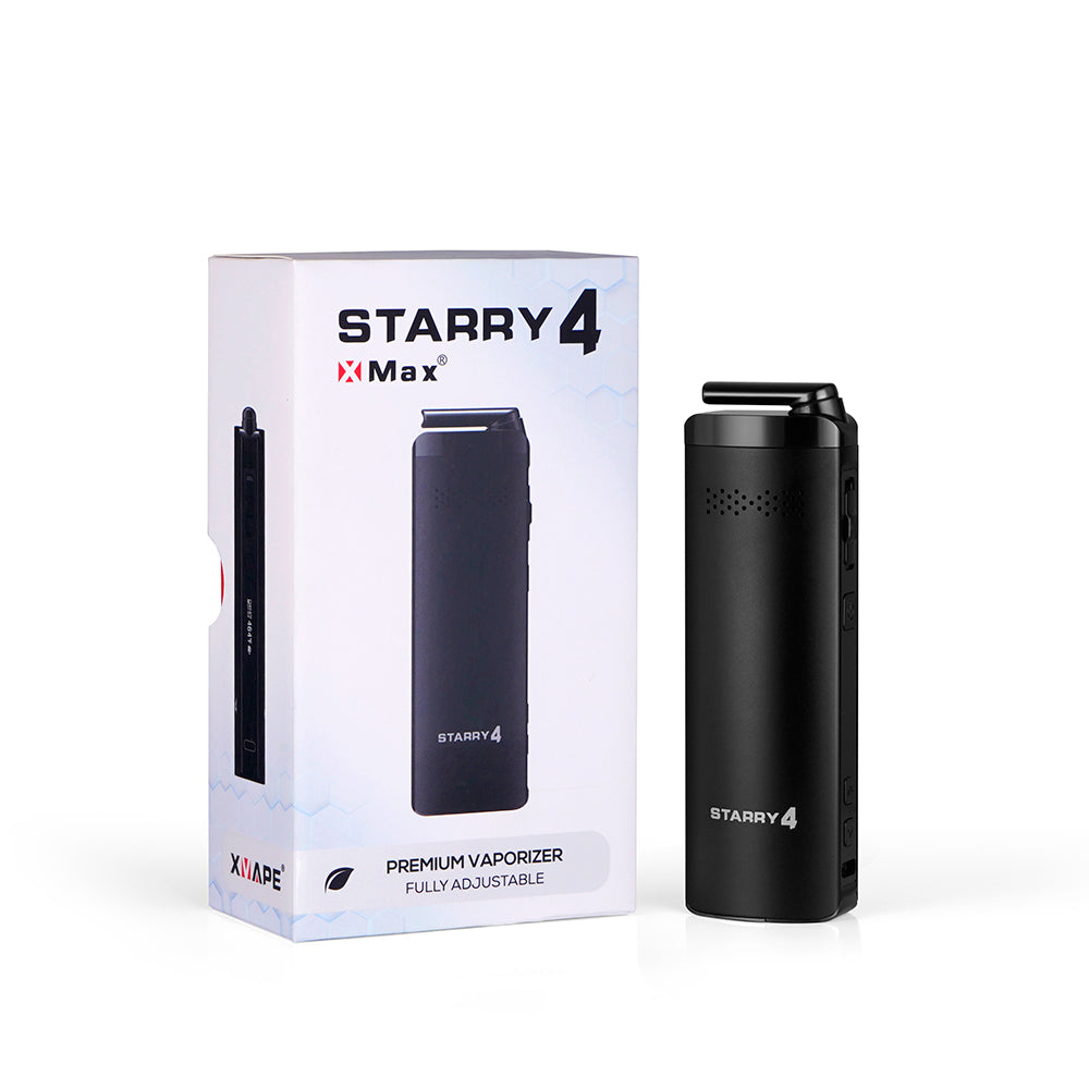X-MAX Starry 4 Portable Vaporizer | Dry Herb Vape with OLED – The Stash ...
