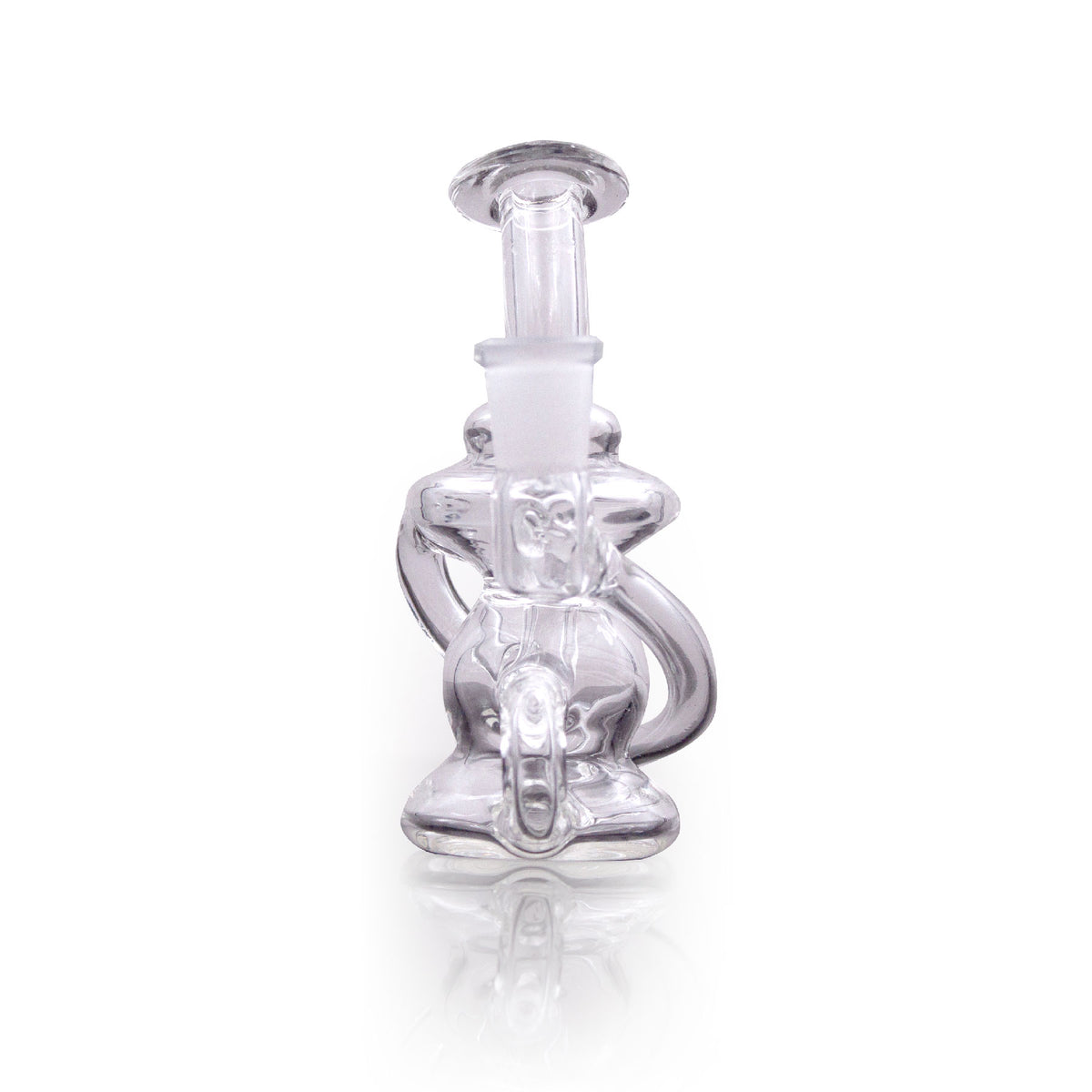 4" Klein Recycler Mini Rig – The Stash Shack