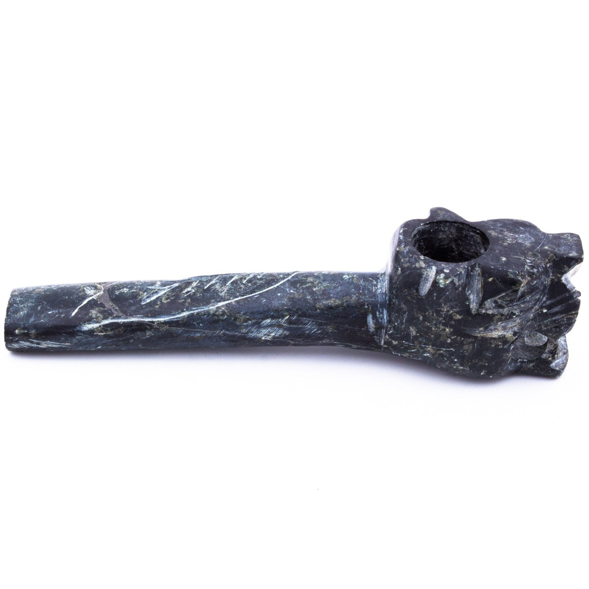 Peruvian Cusco Stone 5" Hand Carved Puma Smoking Pipe – The Stash Shack