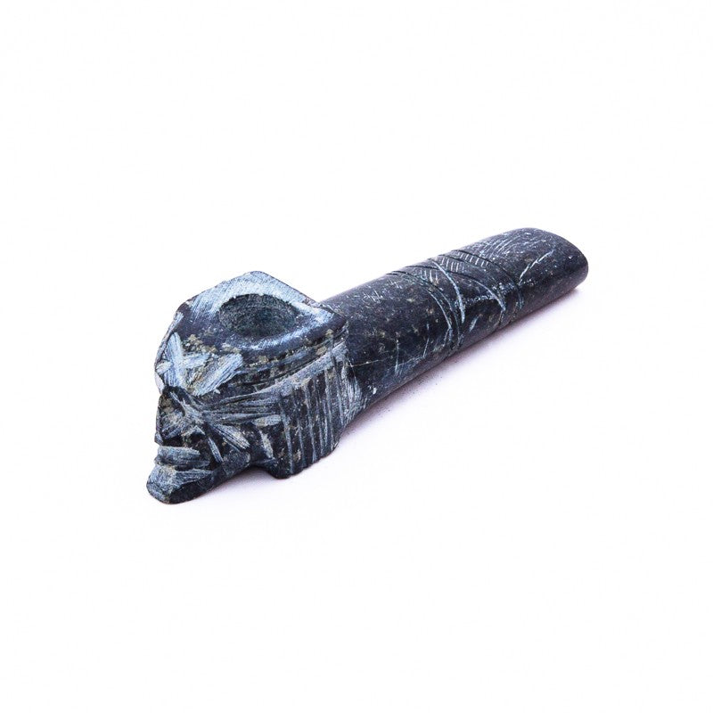 Peruvian Cusco Stone 3" Hand Carved Indian Smoking Pipe – The Stash Shack