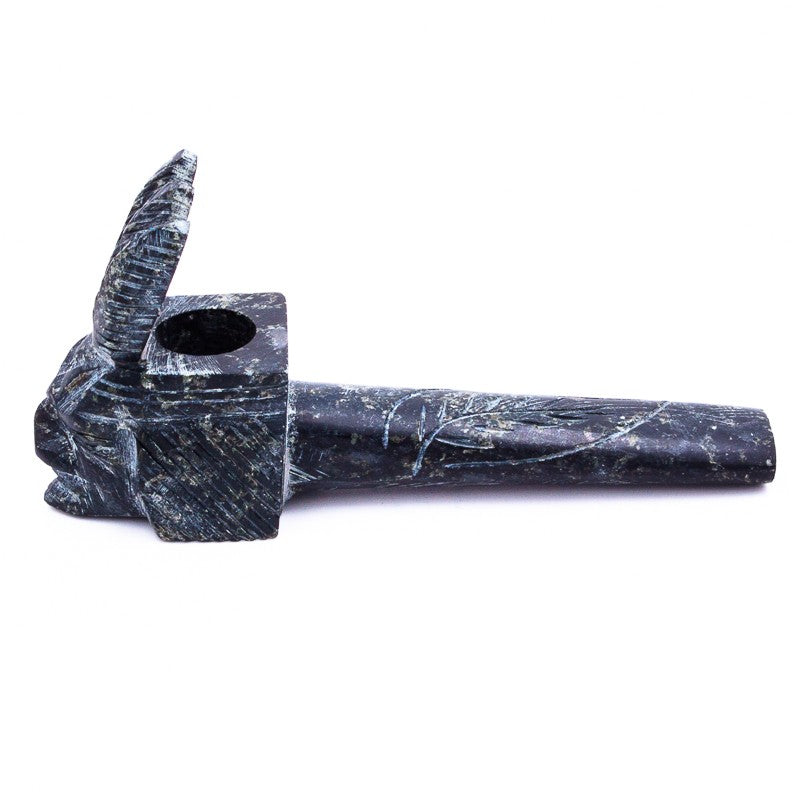 Peruvian Cusco Stone 5" Hand Carved Indian Smoking Pipe – The Stash Shack