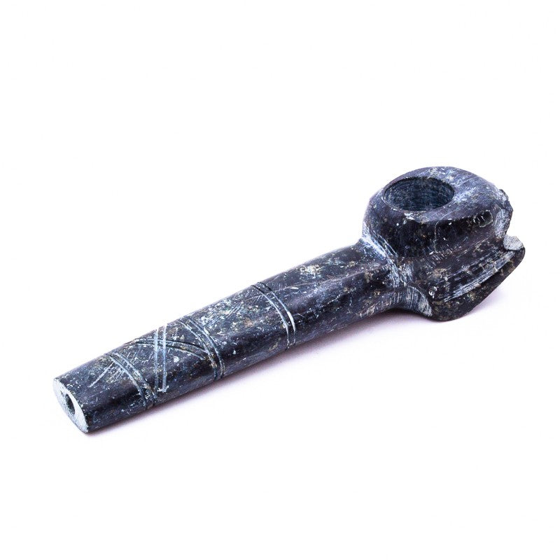 Peruvian Cusco Stone 5" Hand Carved Skull Smoking Pipe – The Stash Shack