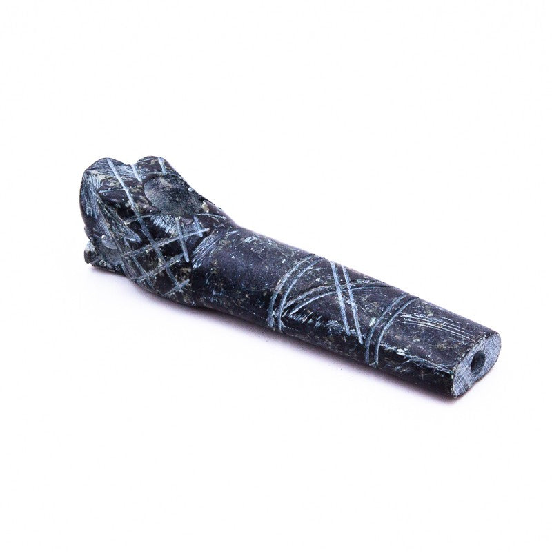 Peruvian Cusco Stone 3" Hand Carved Snake Smoking Pipe – The Stash Shack