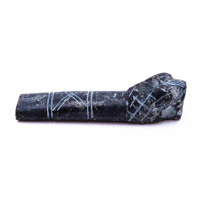 Peruvian Cusco Stone 3" Hand Carved Snake Smoking Pipe – The Stash Shack
