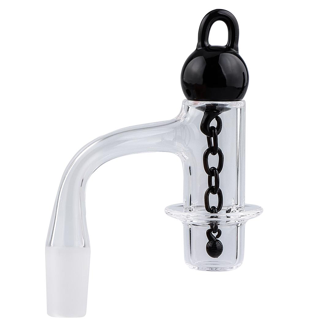 Full Weld Halo Blender Quartz Banger Set with Chained Carb Cap & Terp – The Stash Shack