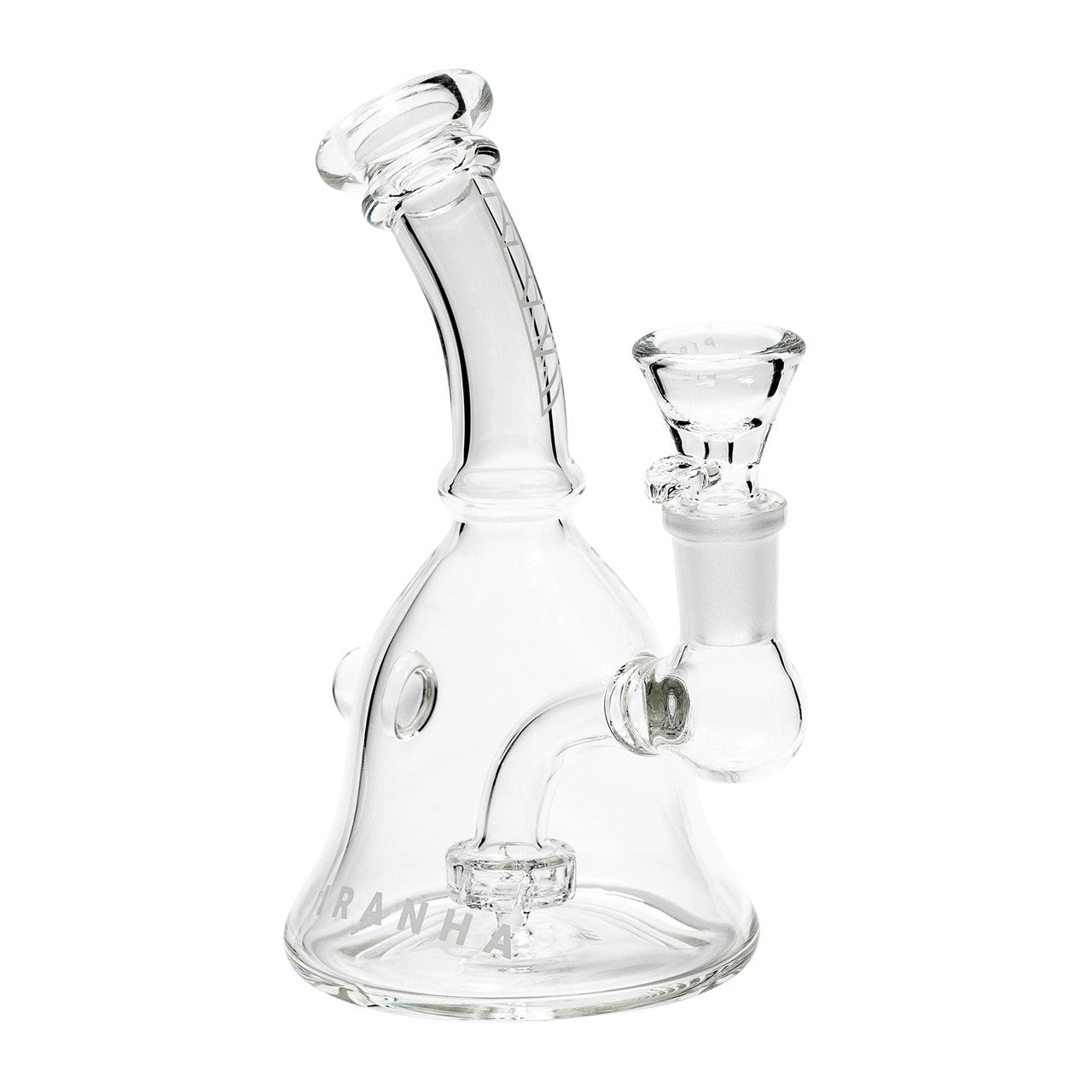 Piranha 6" Glass Bell Rig – The Stash Shack