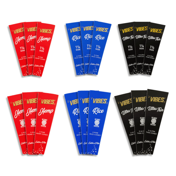 Vibes Cones Sampler Pack – The Stash Shack