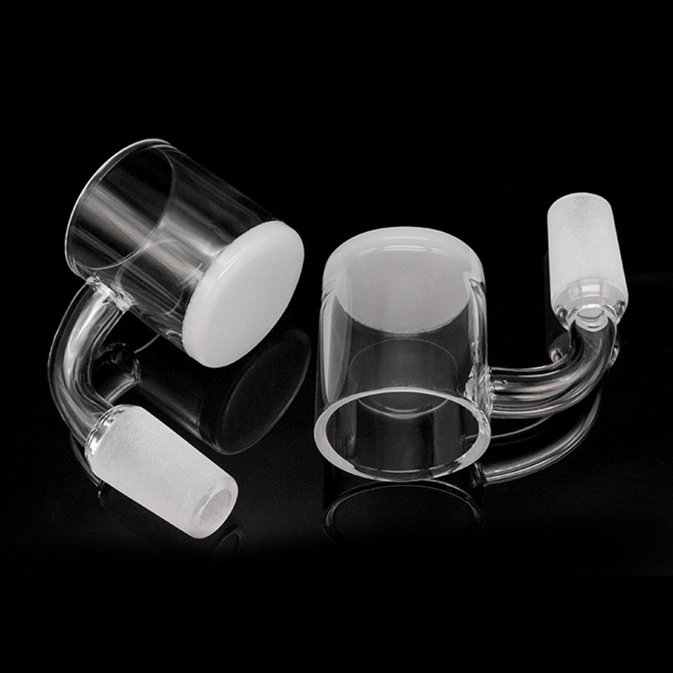 Short Neck 30mm Opaque Bottom Quartz Banger – The Stash Shack