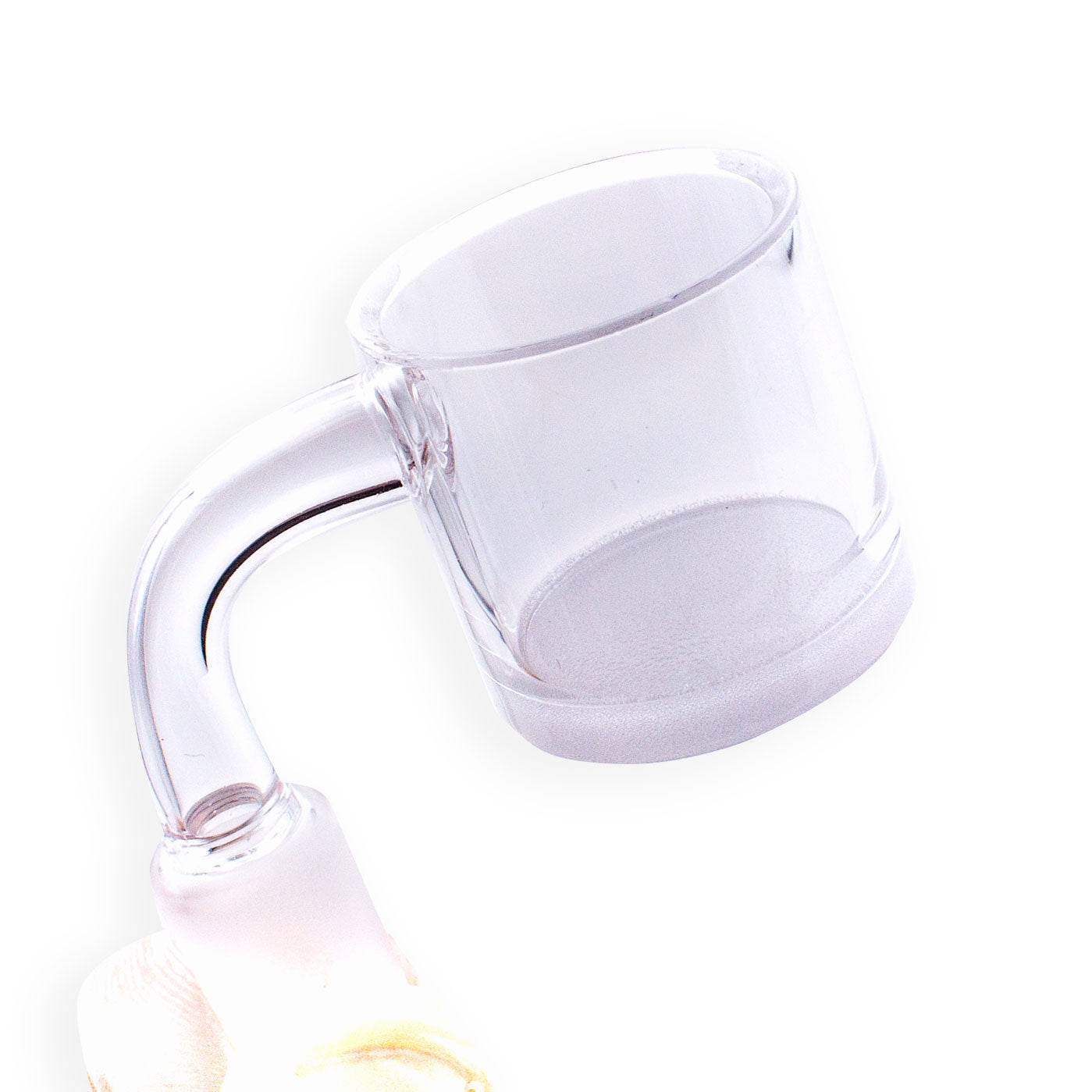 Short Neck 30mm Opaque Bottom Quartz Banger – The Stash Shack